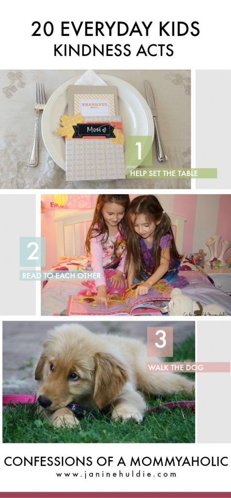 20 Everyday Kids Kindness Acts with #SimpleGiving - COAM