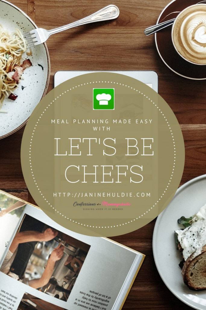 Meal Planning Made Easy with Let's Be Chefs - Just a Mom's World