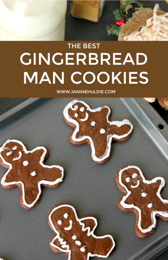The Best Gingerbread Man Cookies Recipe with FREE Printable