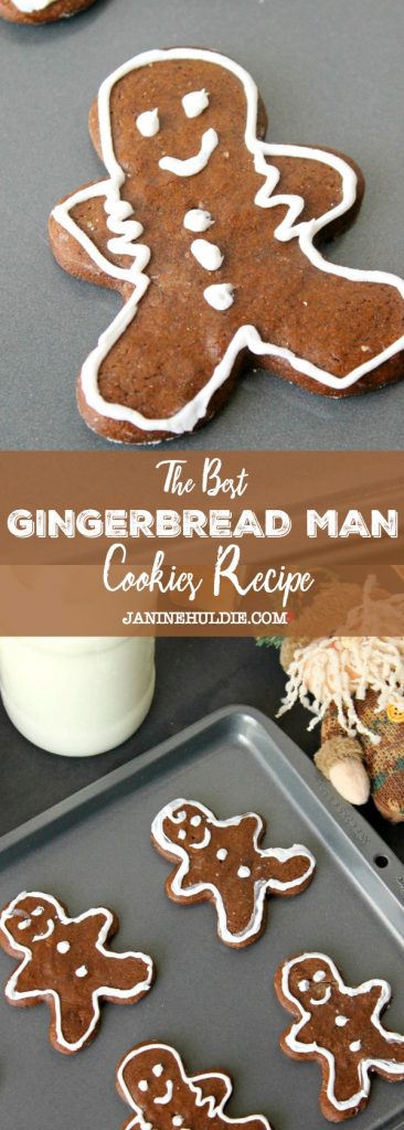 The Best Gingerbread Man Cookies Recipe with FREE Printable