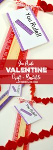 You Rule Valentine Gift Craft For Teachers - COAM