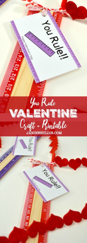 You Rule Valentine Gift Craft For Teachers - COAM
