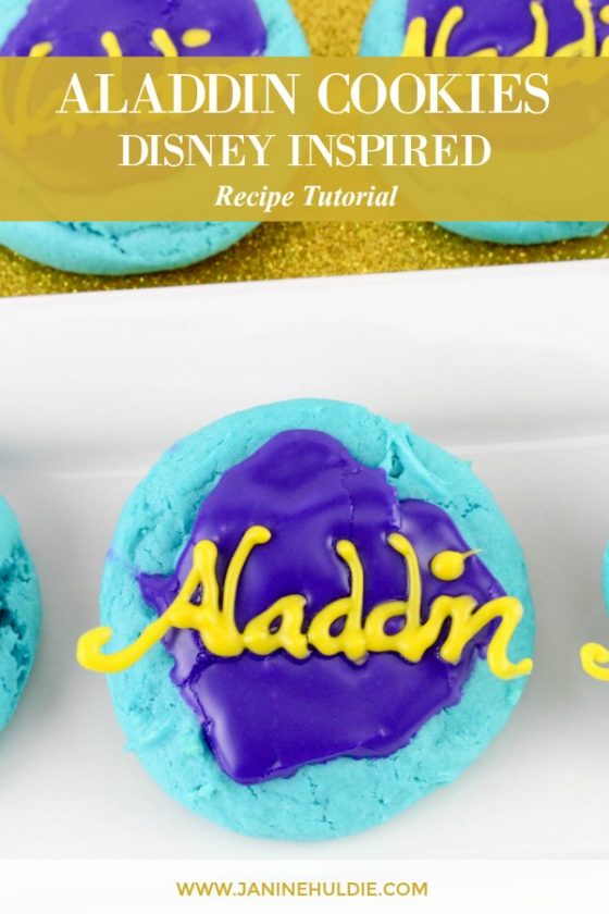 Disney Inspired Aladdin Cookies For the New Disney Movie