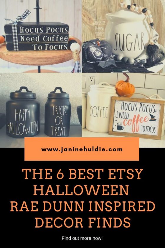 The 6 Best Etsy Halloween Rae Dunn Inspired Decor Finds