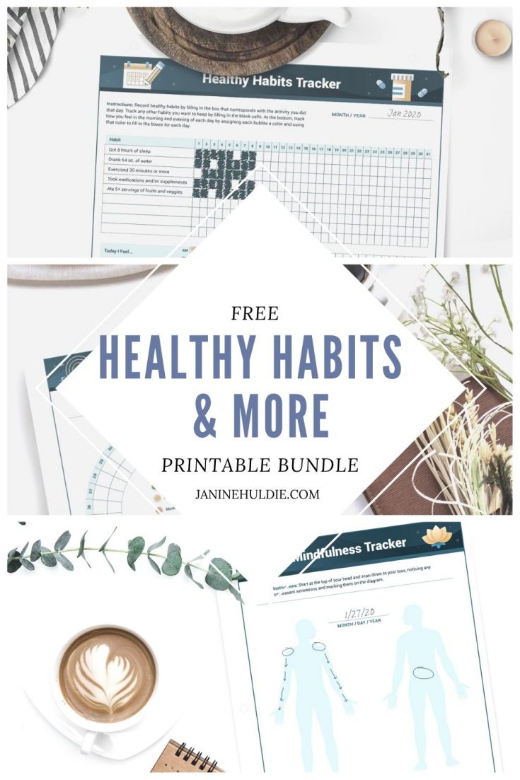 Healthy Habits & More FREE Printable Bundle - Just a Mom's World