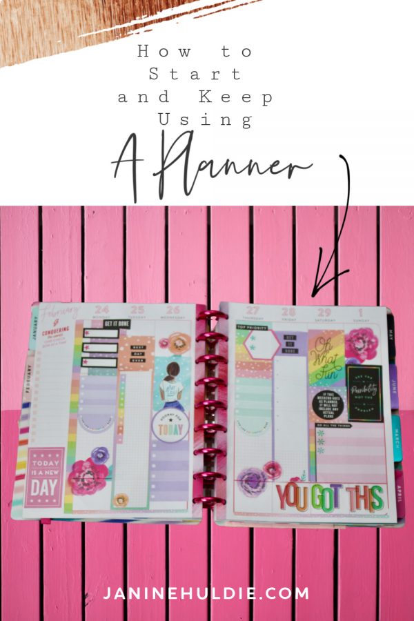 8 Tips to Finally Start Using a Planner (And Actually Use It)