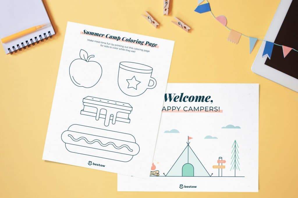How to Create a DIY Summer Camp at Home (+ Printables)