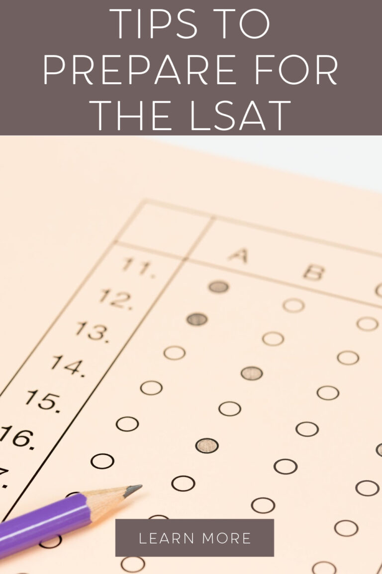 Tips to Prepare for the LSAT - Just a Mom's World