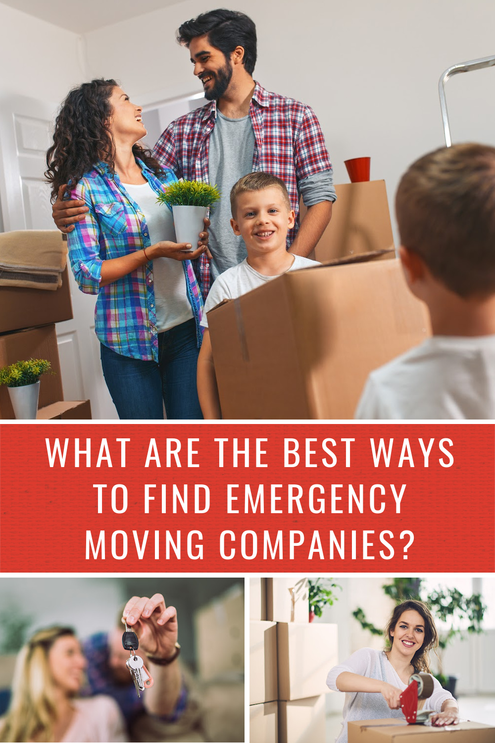 What are the best ways to find emergency moving companies?